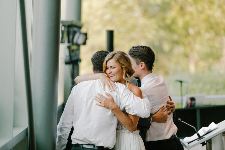 Dez & Eric's Intimate Wedding at Qualico Family Centre - Amanda Douglas ...